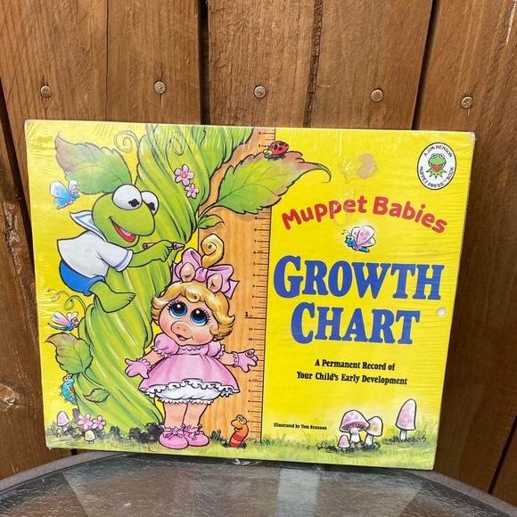 Jim Henson | Other | Vintage Muppet Babies Growth Chart | Poshmark